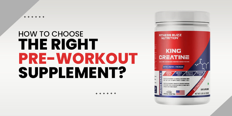 How to Choose the Right Pre-Workout Supplement? – FB NUTRITION