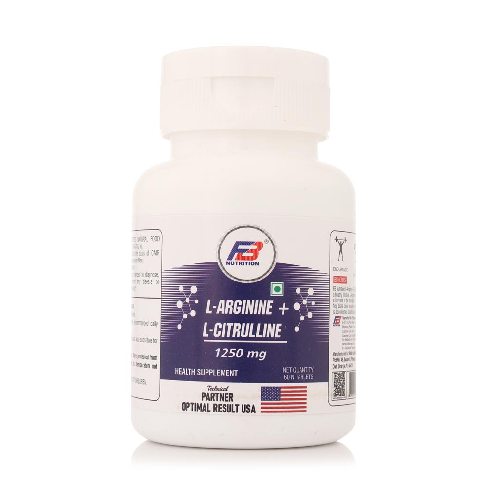 Buy L-Citrulline & L-Arginine Tablets for Enhanced Performance – FB ...